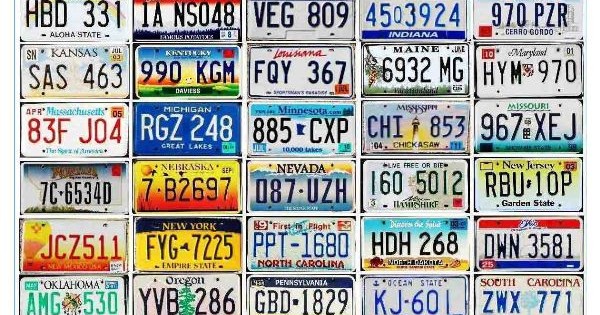 50 State - Colectie Numere Americane