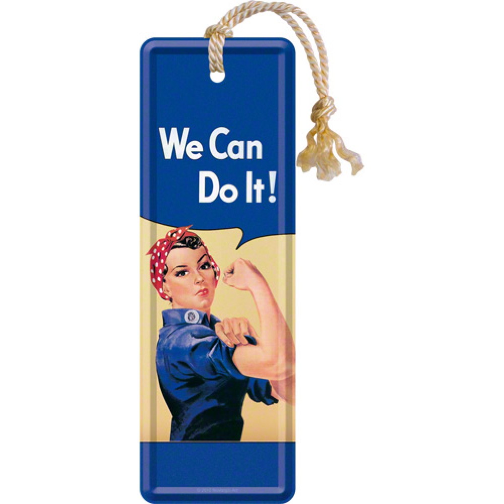 Semn de carte - We can do it
